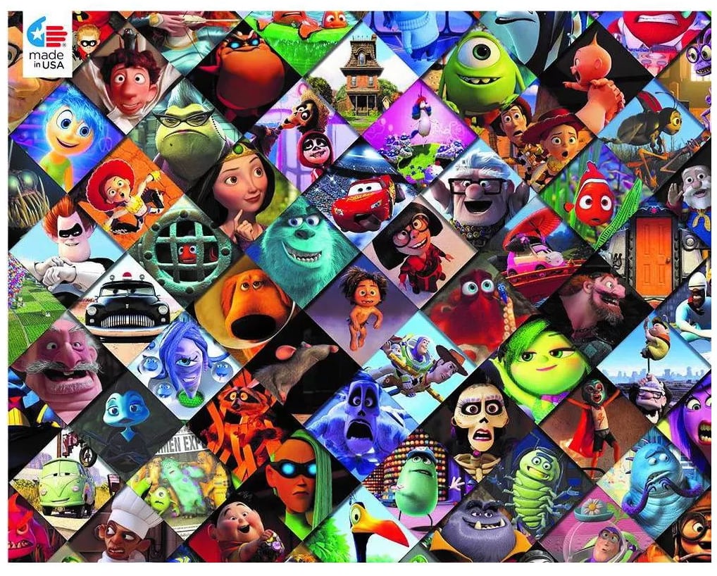 Pixar Clips - 300 Piece Jigsaw Puzzle by Ceaco | Serious Puzzles