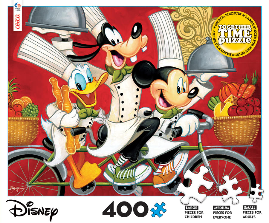 Disney Together Time - Chef - 400 Piece Jigsaw Puzzle by Ceaco ...