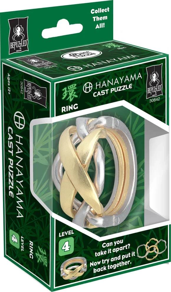 Ring Hanayama Cast Puzzle by Hanayama | Serious Puzzles