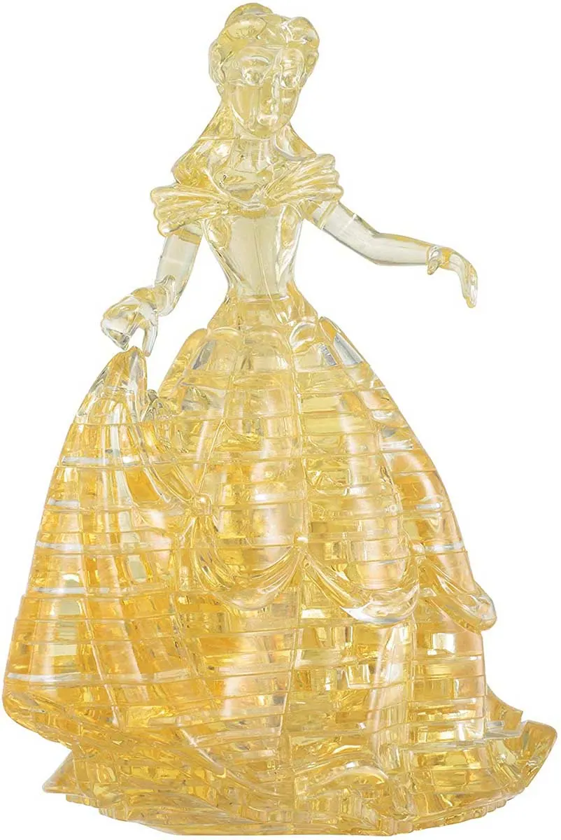Belle Original 3D Crystal Puzzle - 41 Piece Jigsaw Puzzle by Bepuzzled ...