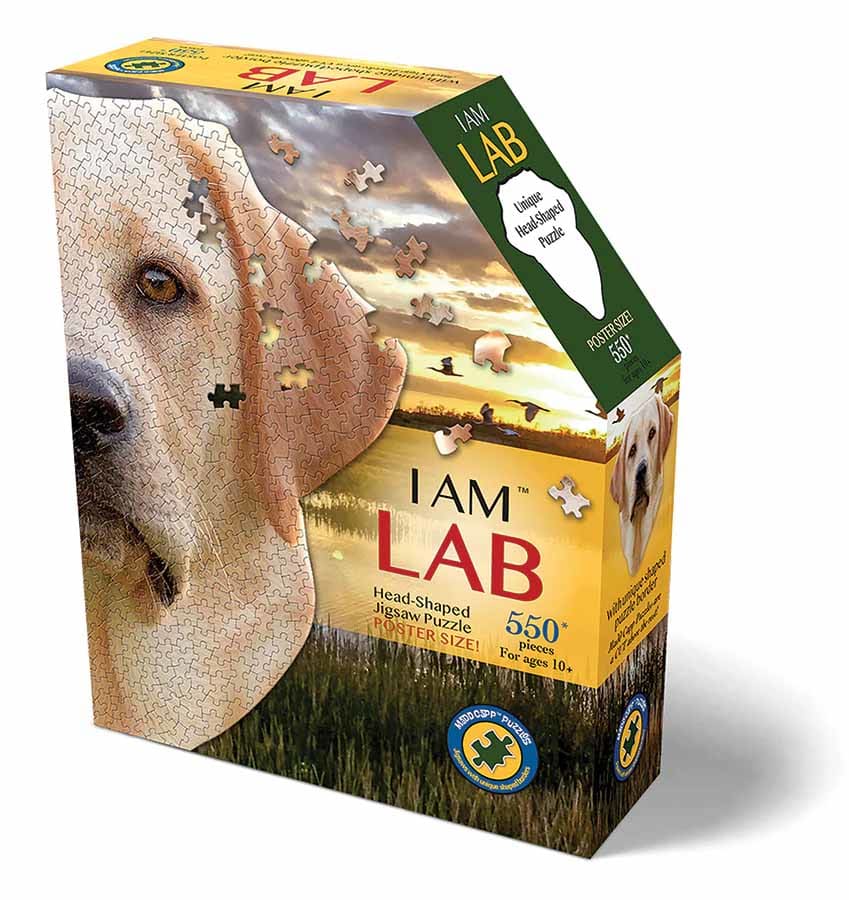 I AM LAB - Scratch and Dent - 550 Piece Jigsaw Puzzle by Madd Capp ...