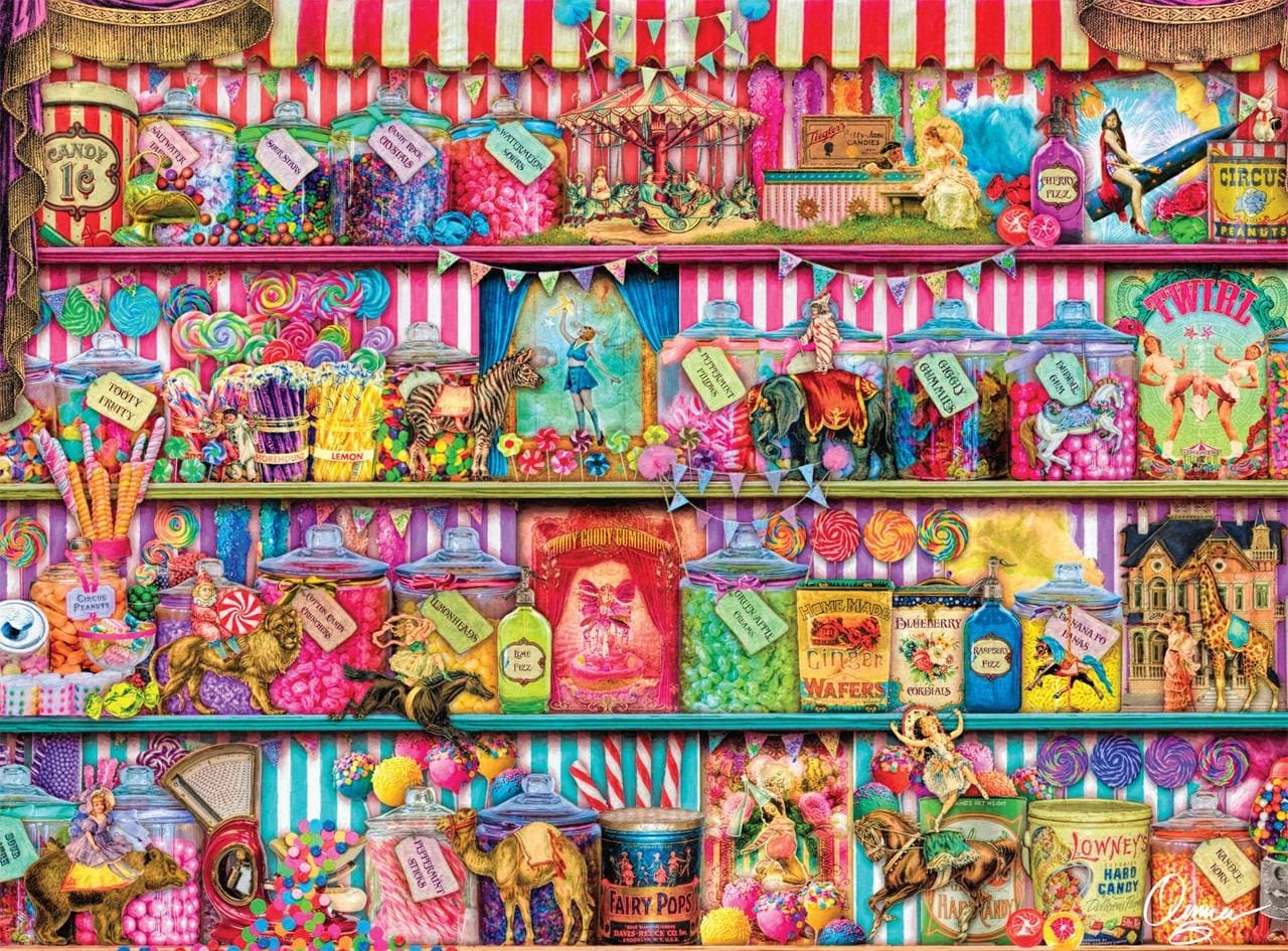 Aimee Stewart: Sweet Shoppe - 1000 Piece Jigsaw Puzzle by Buffalo Games ...