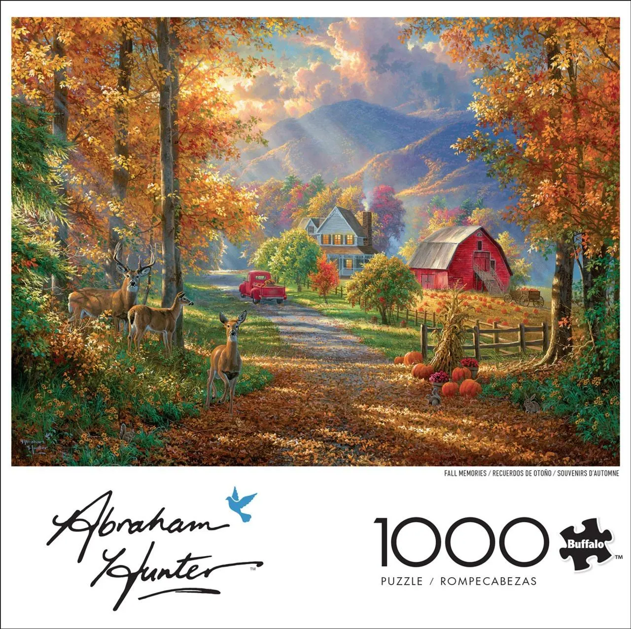 Fall Memories - 1000 Piece Jigsaw Puzzle by Buffalo Games | Serious Puzzles
