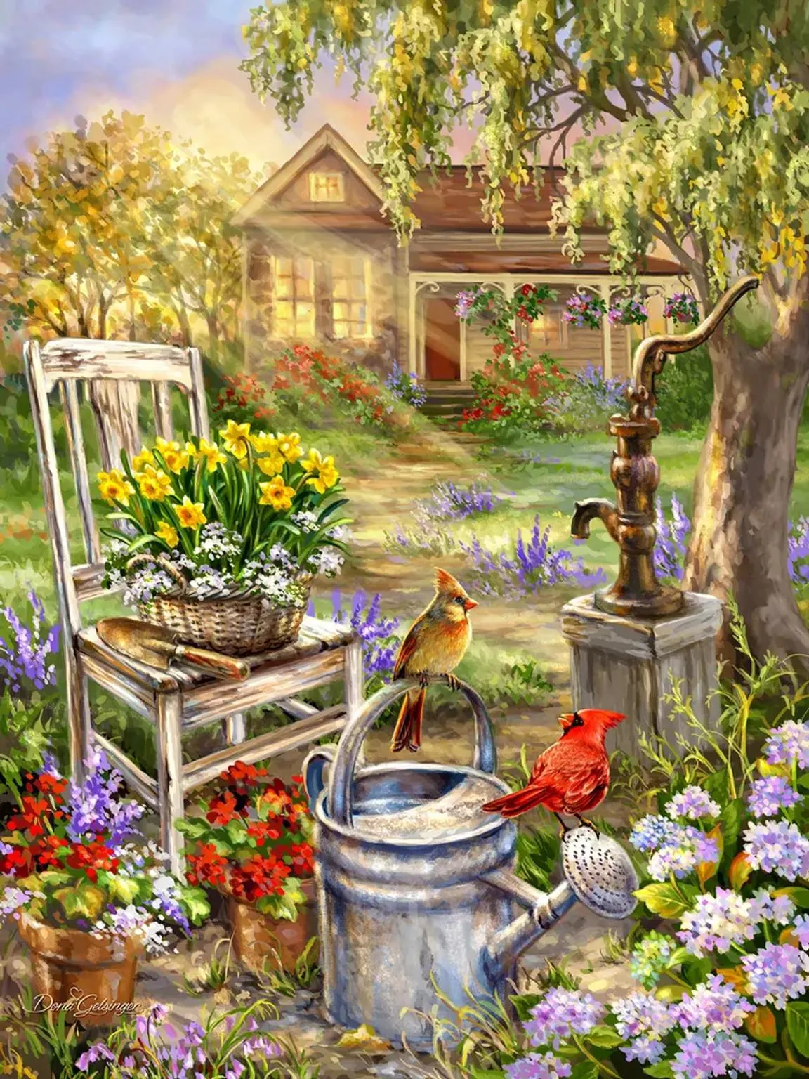 Puzzles To Remember: Spring Song - 100 Piece Jigsaw Puzzle by Springbok ...