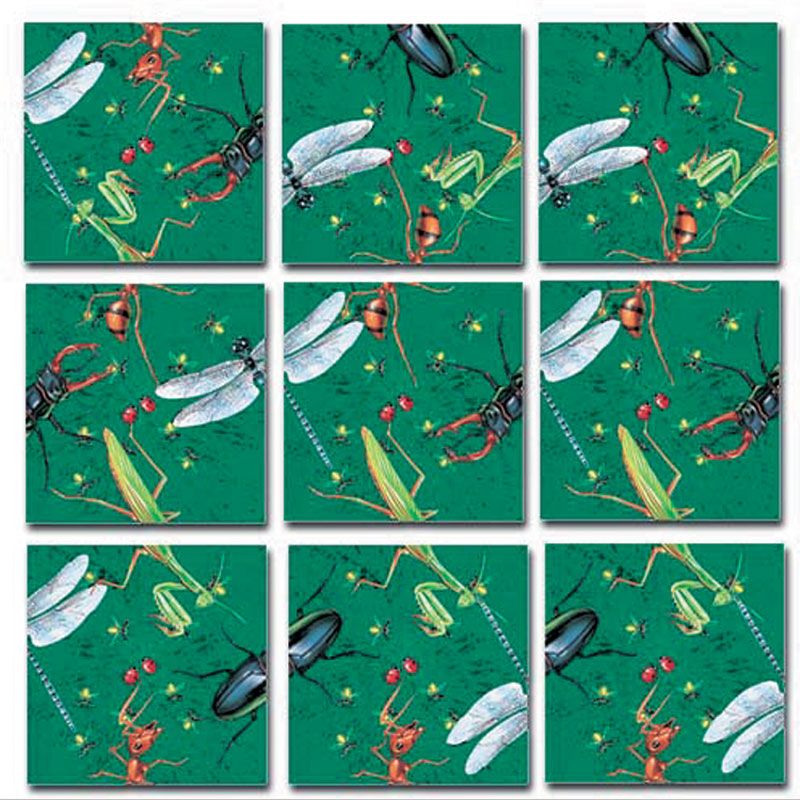 Insects - 9 Piece Jigsaw Puzzle by Scramble Squares | Serious Puzzles