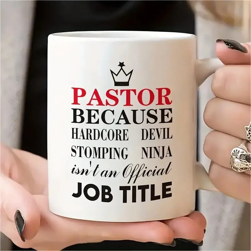 Pastor Mug - Official Job Title by Gift Solutions | Serious Puzzles