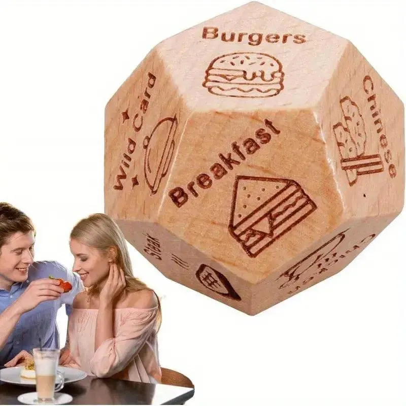 Where to Eat? Decision Dice by Gift Solutions | Serious Puzzles