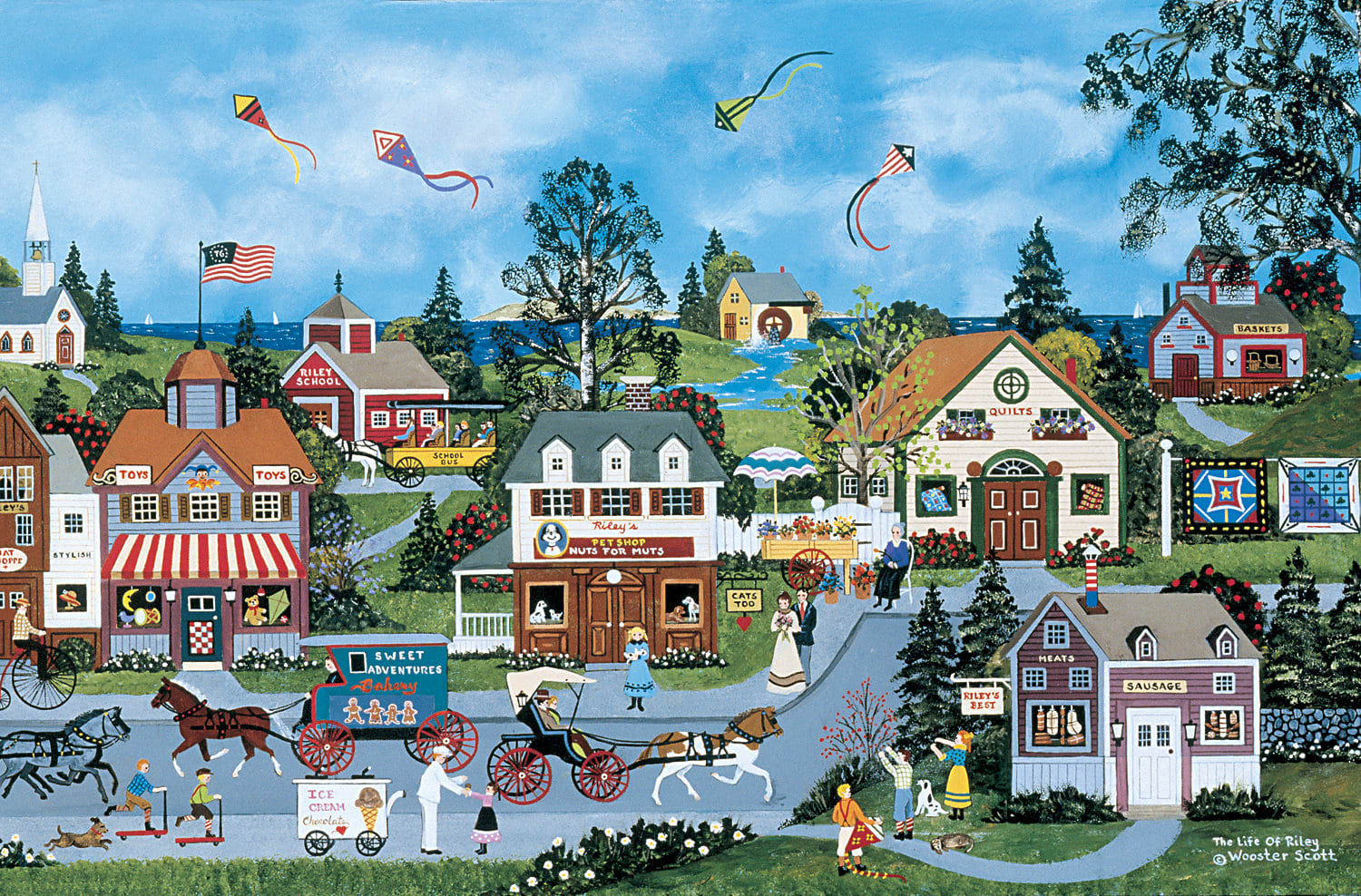 The Life Of Riley - Scratch and Dent - 1500 Piece Jigsaw Puzzle by ...