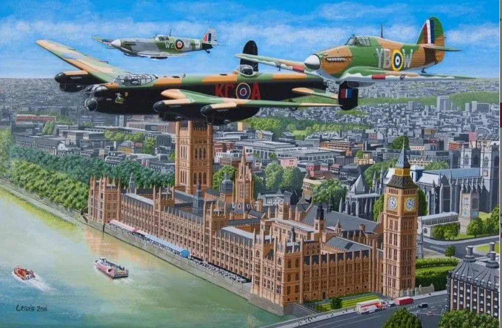 Fly Past - 500 Piece Jigsaw Puzzle by House of Puzzles | Serious Puzzles