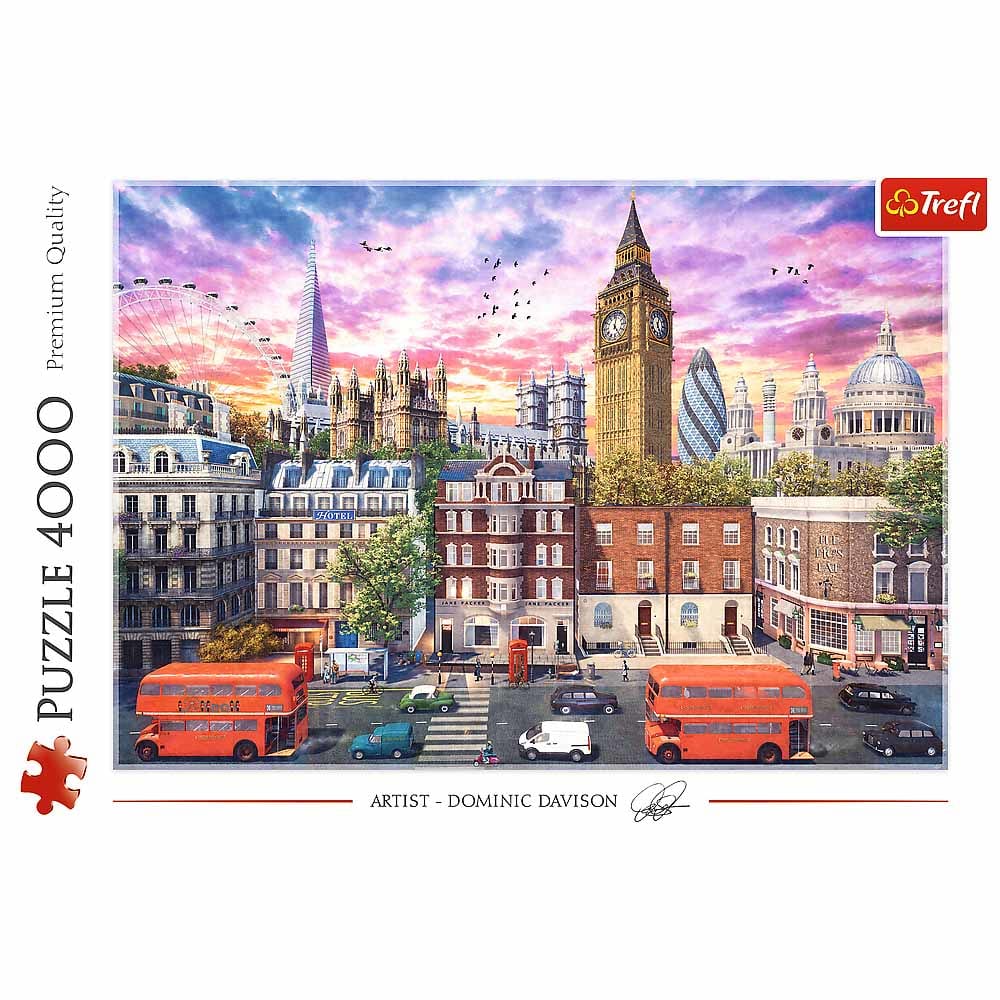 Walking Around London - Scratch and Dent - 4000 Piece Jigsaw Puzzle by ...
