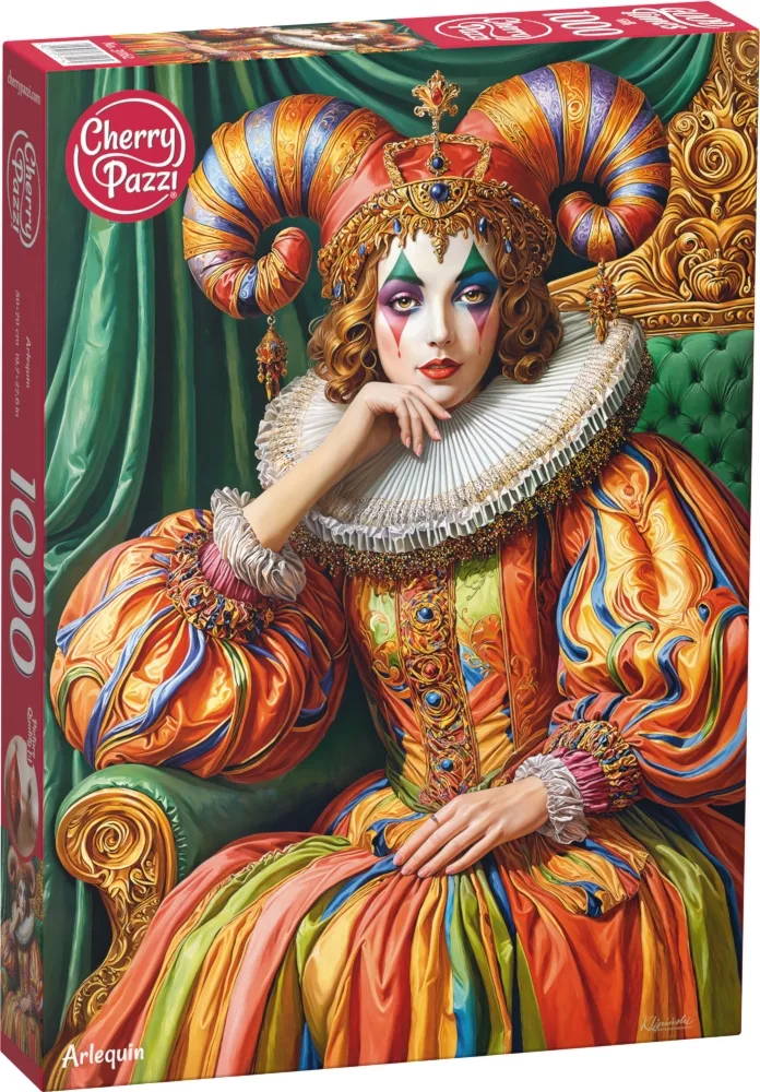 Arlequin - 1000 Piece Jigsaw Puzzle by CherryPazzi | Serious Puzzles