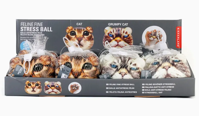 Feline Stress Balls - Random style by Gift Solutions | Serious Puzzles
