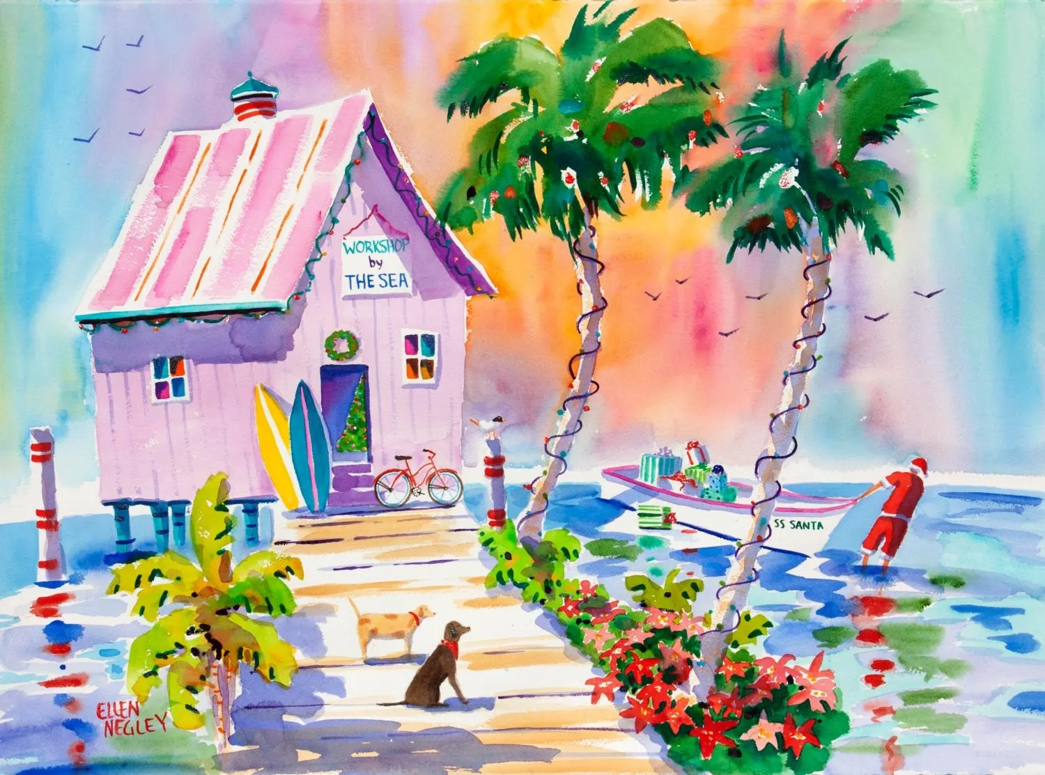 Workshop by the Sea - 500 Piece Jigsaw Puzzle by GoodWay Puzzles ...