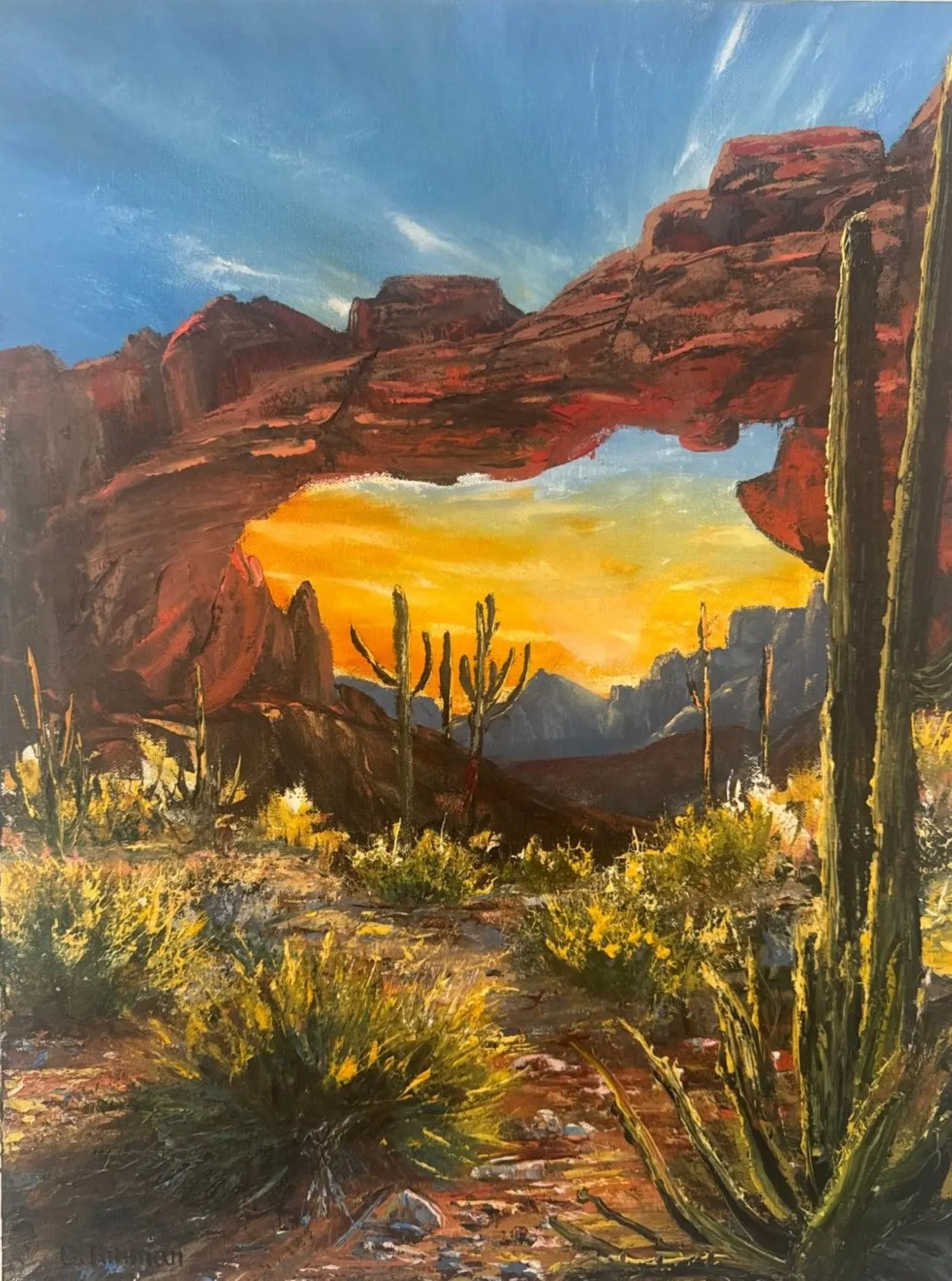 Desert Archway - 1000 Piece Jigsaw Puzzle by GoodWay Puzzles | Serious ...