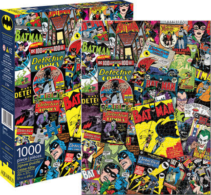 DC Batman Collage - Scratch and Dent - 1000 Piece Jigsaw Puzzle by ...