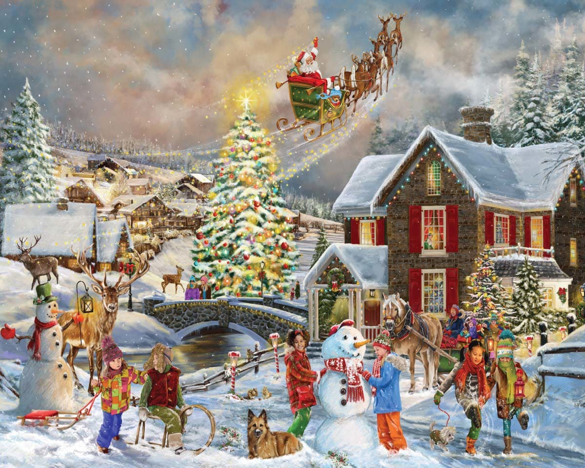 Christmas Magic - 1000 Piece Jigsaw Puzzle by Heritage Puzzles ...