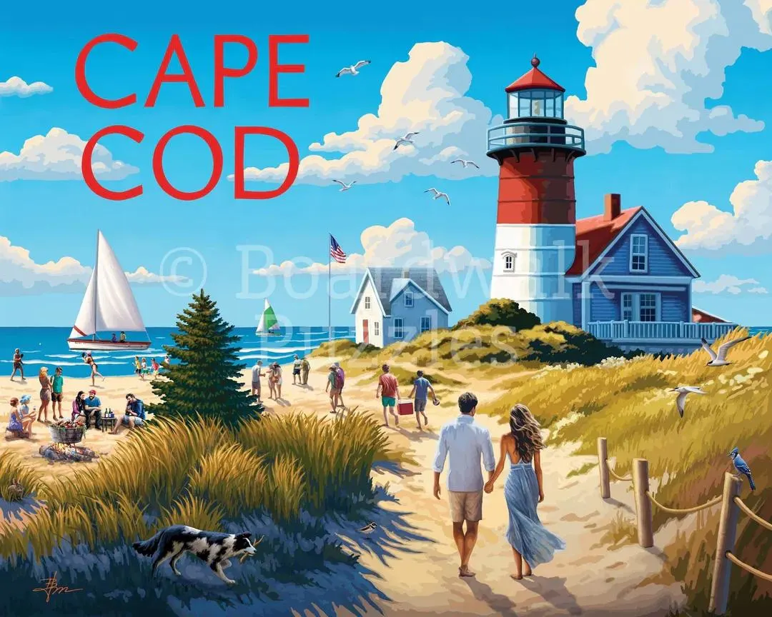 Cape Cod - Scratch and Dent - 500 Piece Jigsaw Puzzle by Boardwalk ...