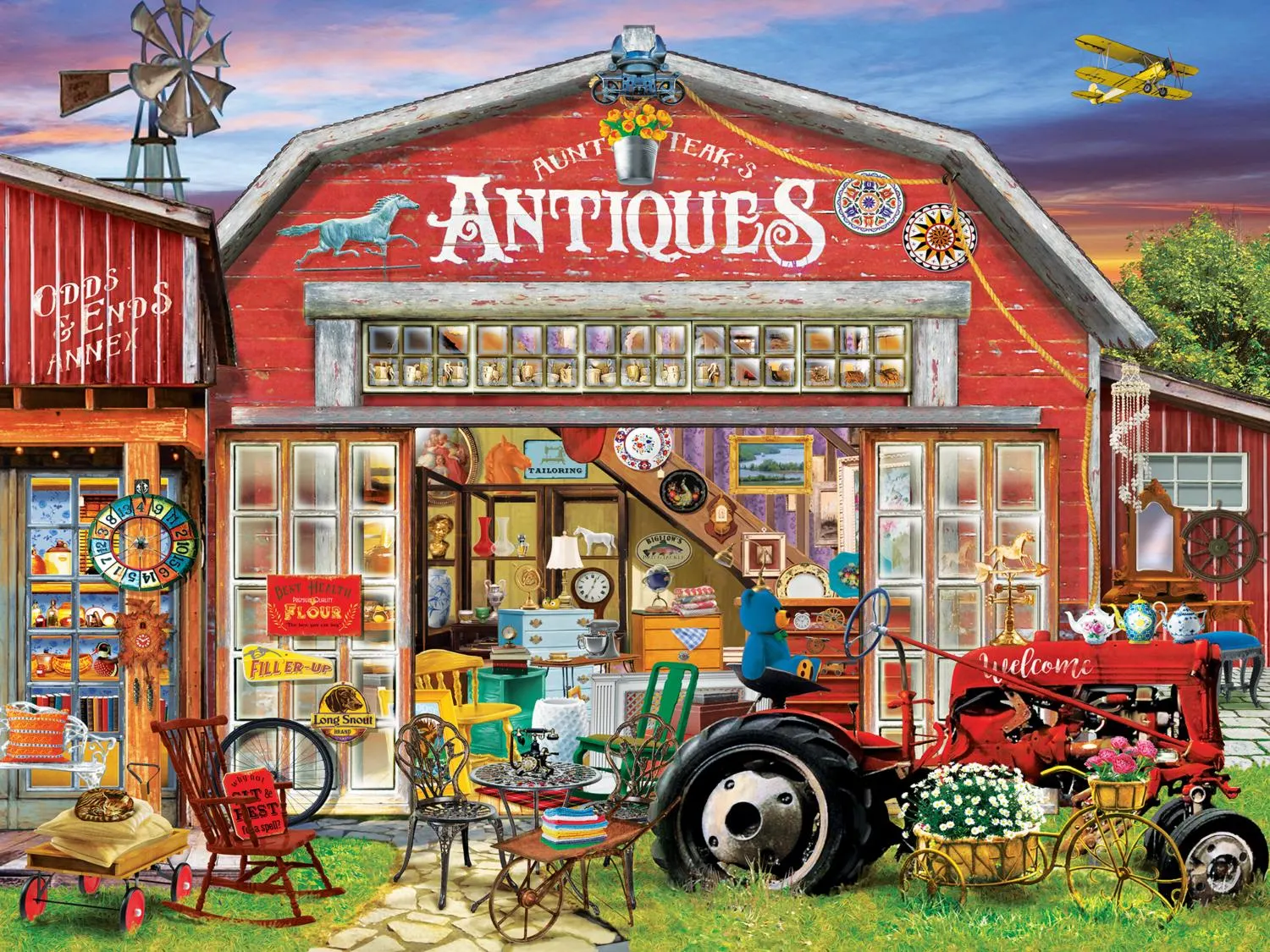 Shopkeepers - Nostalgic Nook - 750 Piece Jigsaw Puzzle by MasterPieces ...