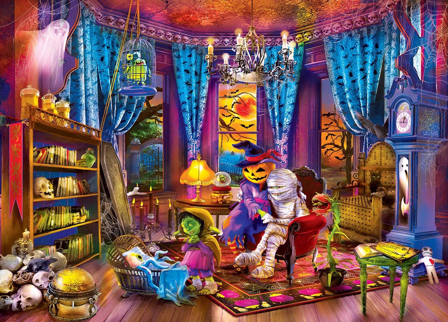 Seek & Find - Halloween Surprise - Scratch and Dent - 1000 Piece Jigsaw ...