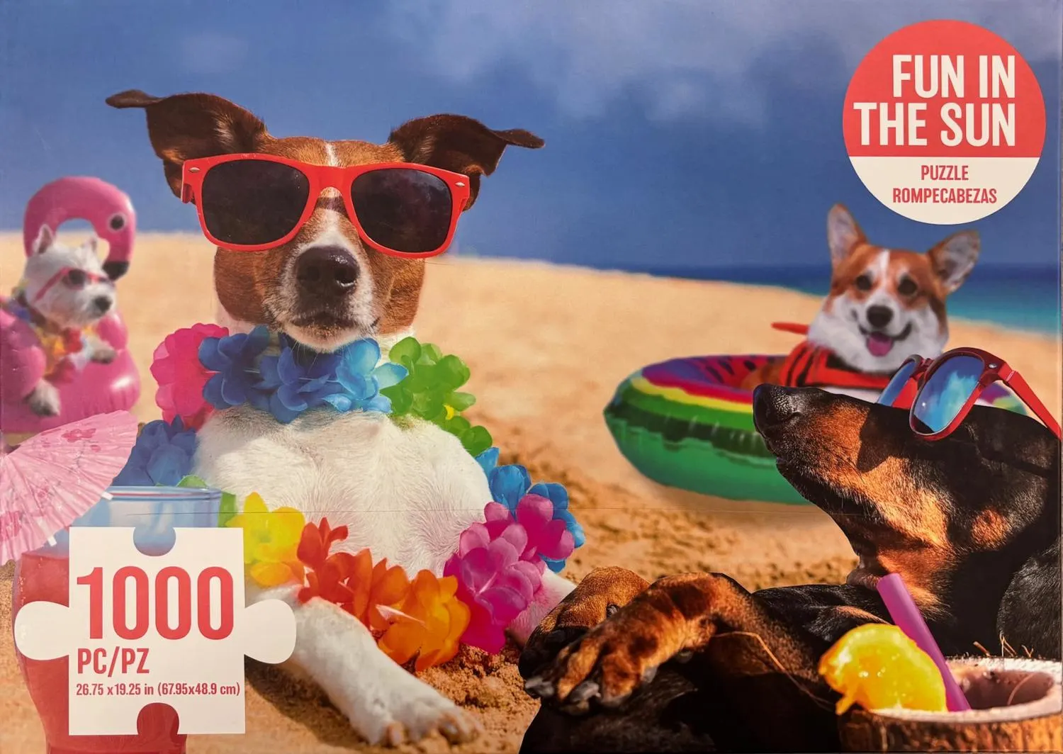 Fun In The Sun - 1000 Piece Jigsaw Puzzle by Gift Solutions | Serious ...