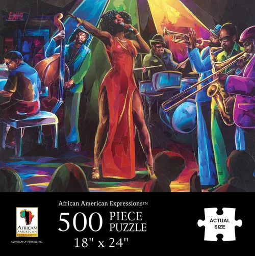 Jazz Puzzle - 500 Piece Jigsaw Puzzle by African American Expressions ...