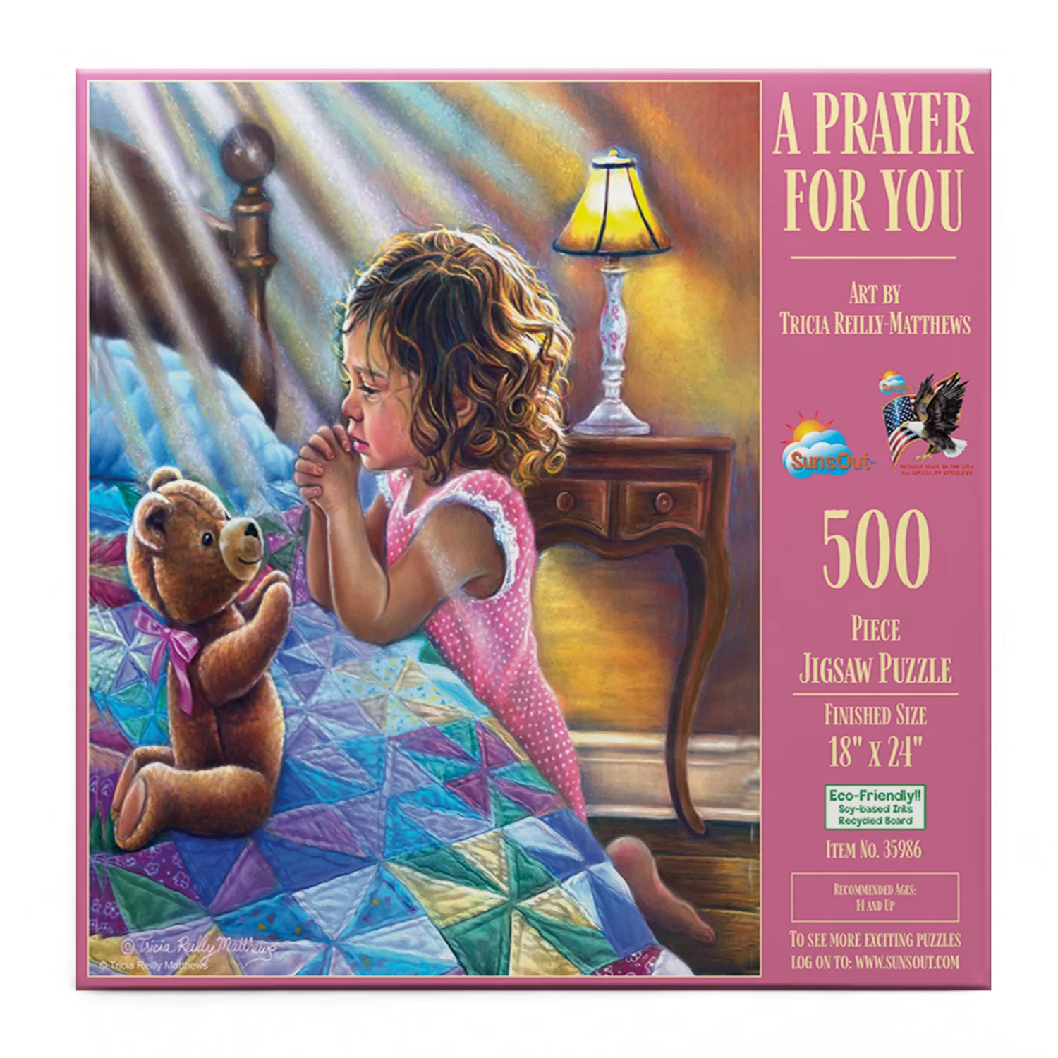 A Prayer for You - 500 Piece Jigsaw Puzzle by SunsOut | Serious Puzzles