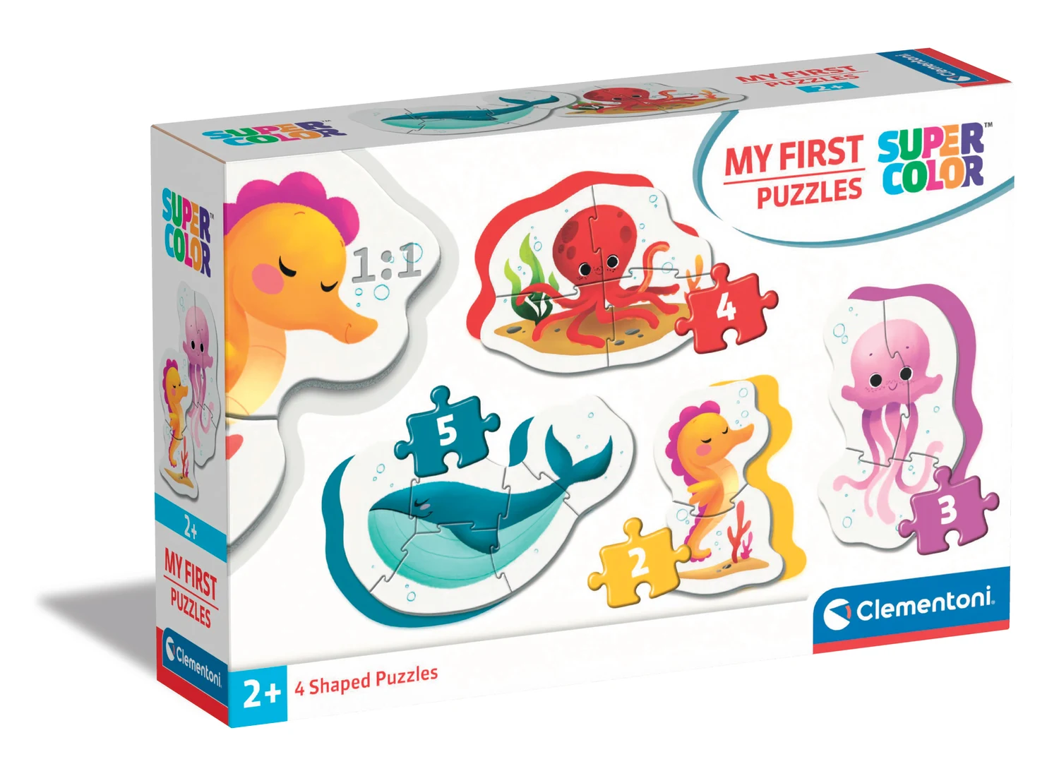 My First Puzzles Sea Life by Clementoni | Serious Puzzles