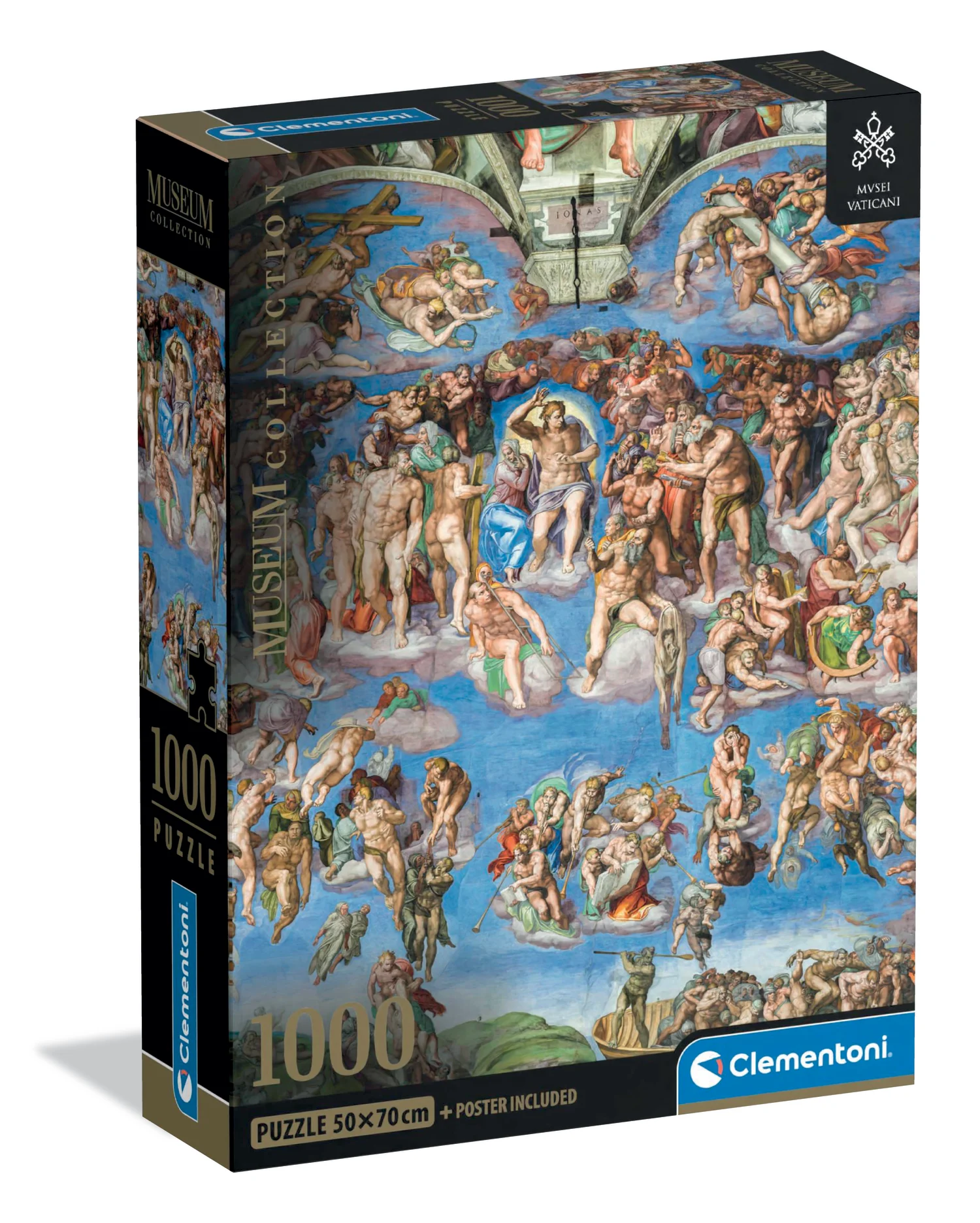 Museum Vaticani - Universal Judgement - Compact Box - 1000 Piece Jigsaw ...