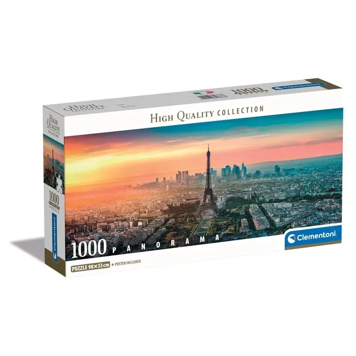 Paris - Compact Box - 1000 Piece Jigsaw Puzzle by Clementoni | Serious ...