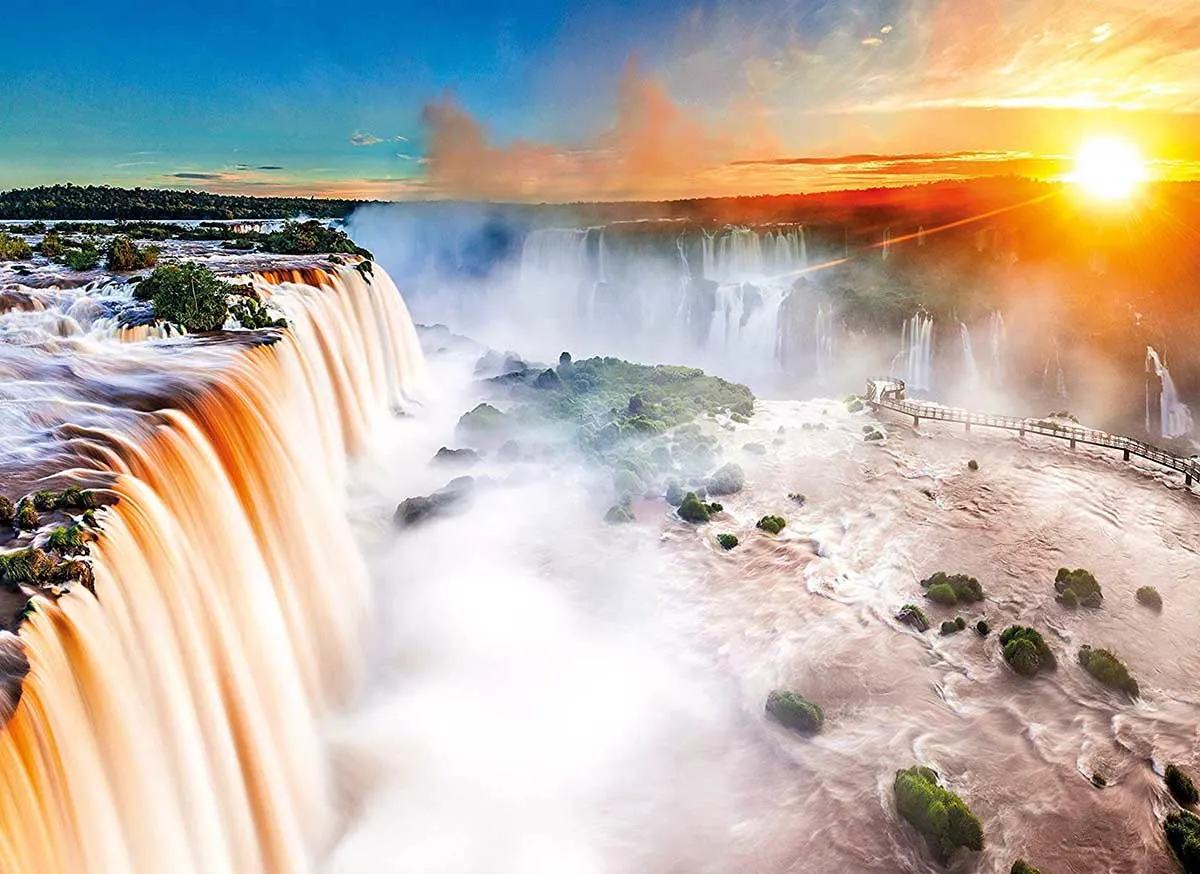 Waterfall - Scratch and Dent - 1000 Piece Jigsaw Puzzle by Clementoni ...