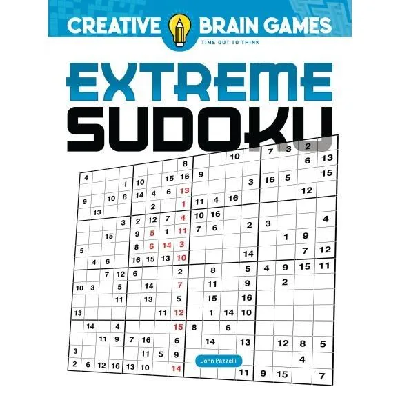 Creative Brain Games: Extreme Sudoku by Gift Solutions | Serious Puzzles