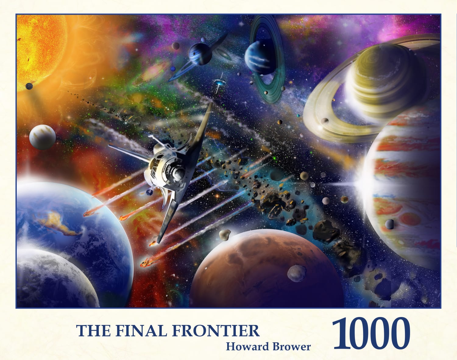 The Final Frontier - 1000 Piece Jigsaw Puzzle by Tau | Serious Puzzles