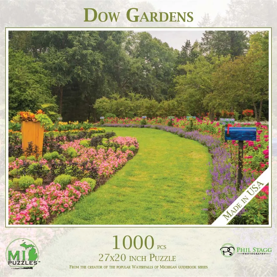 Dow Gardens - 1000 Piece Jigsaw Puzzle by MI Puzzles | Serious Puzzles