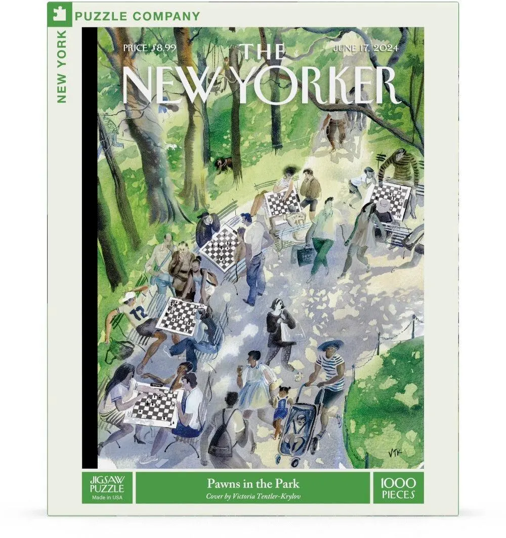 Pawns in the Park - 1000 Piece Jigsaw Puzzle by New York Puzzle Co ...