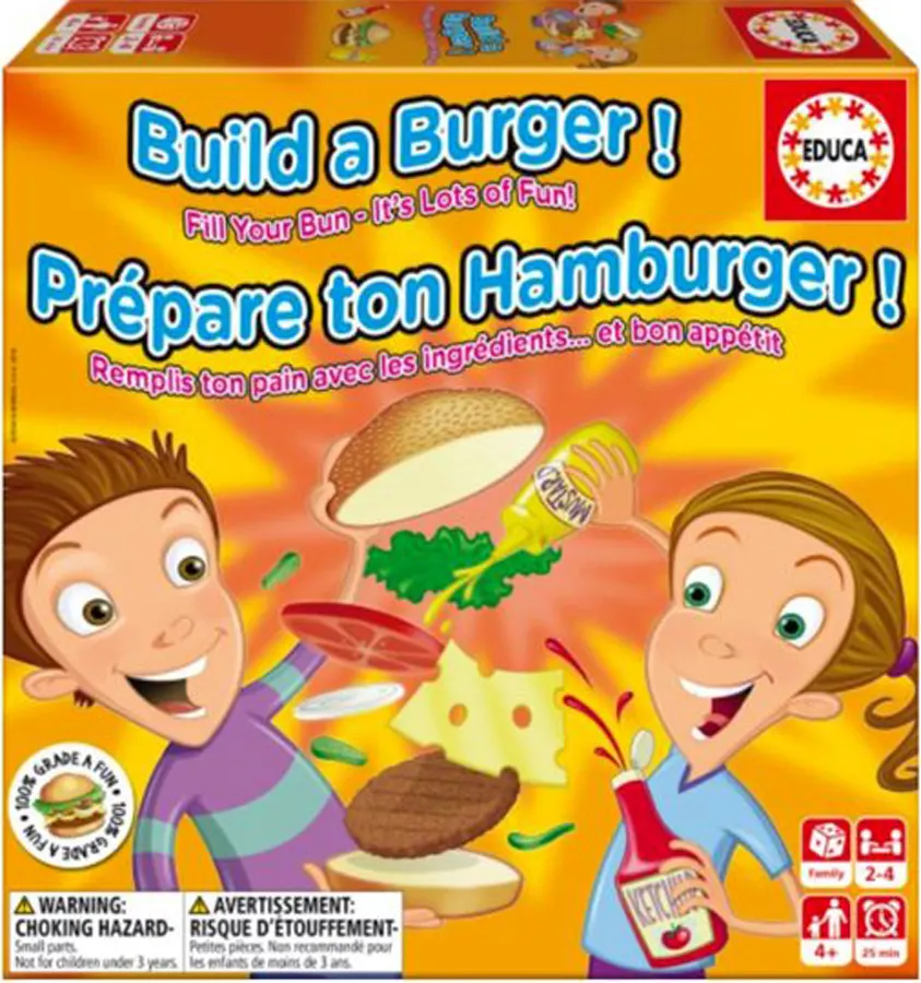 Build A Burger by Educa | Serious Puzzles