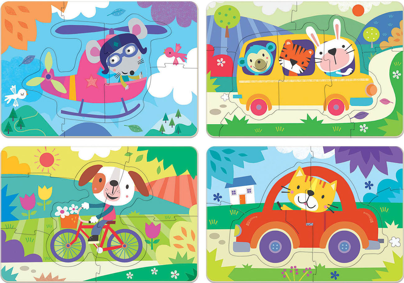 Vehicles - 26 Piece Jigsaw Puzzle by Educa | Serious Puzzles