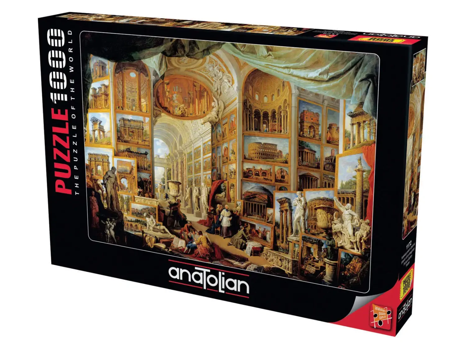 Interior Of An Imaginary Picture Gallery - 1000 Piece Jigsaw Puzzle by ...