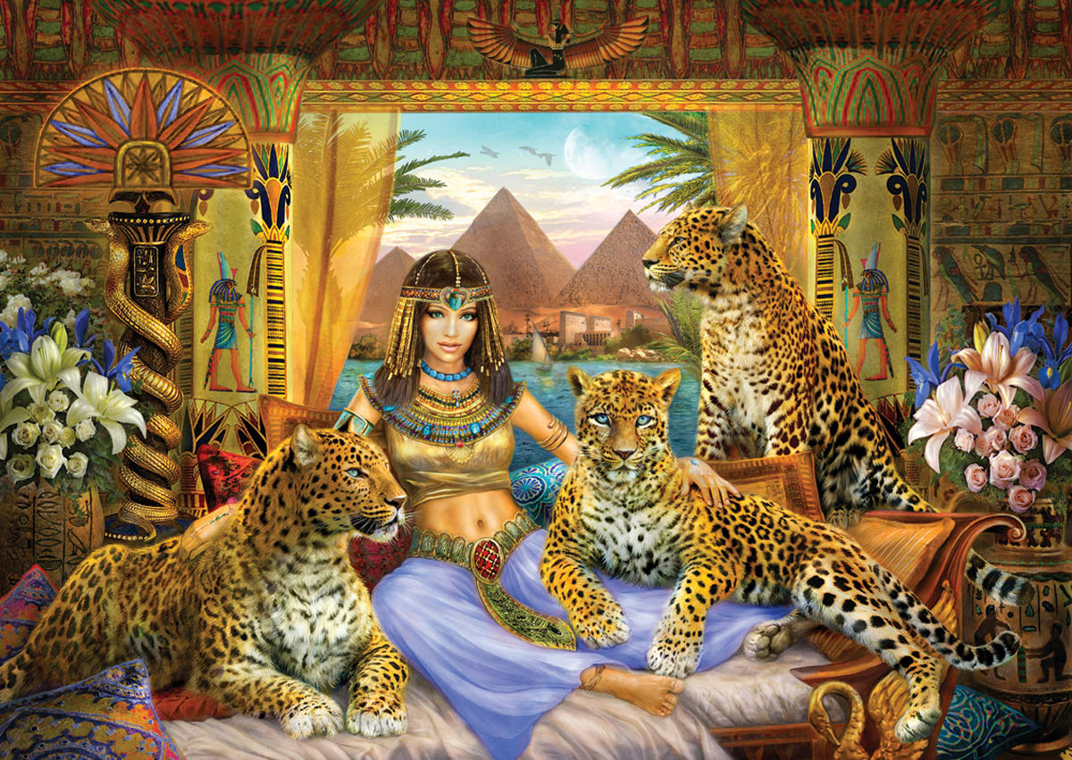 Egyptian Queen - 1500 Piece Jigsaw Puzzle by Anatolian | Serious Puzzles