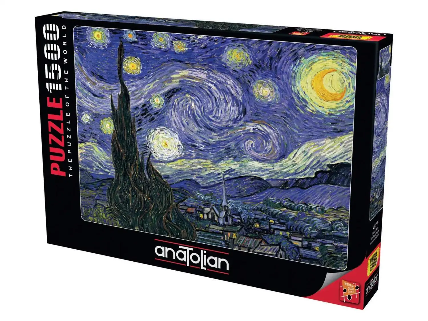 The Starry Night - 1500 Piece Jigsaw Puzzle by Anatolian | Serious Puzzles