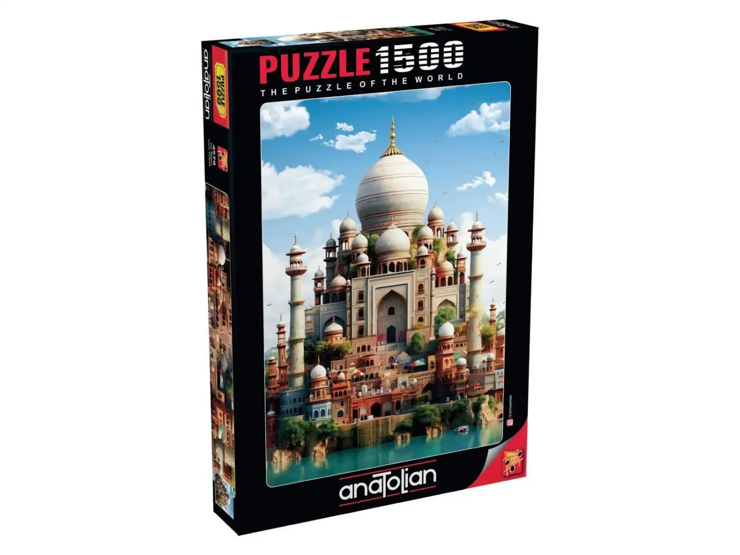 Tac Mahal - 1500 Piece Jigsaw Puzzle by Anatolian | Serious Puzzles