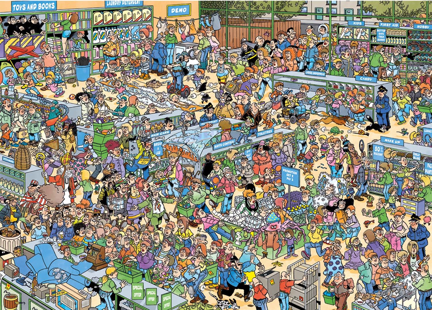 The Pharmacy - 1000 Piece Jigsaw Puzzle by Jumbo | Serious Puzzles