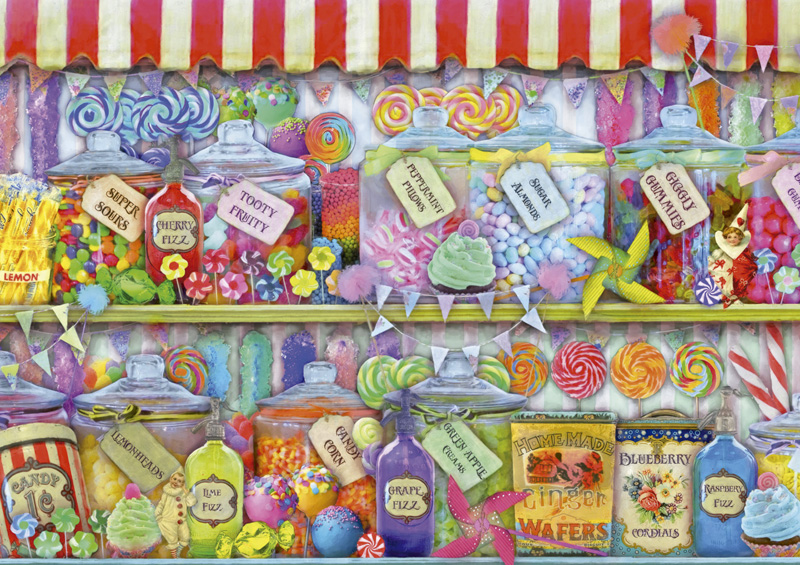 Candy Shop, 1000 Pieces, Educa | Serious Puzzles