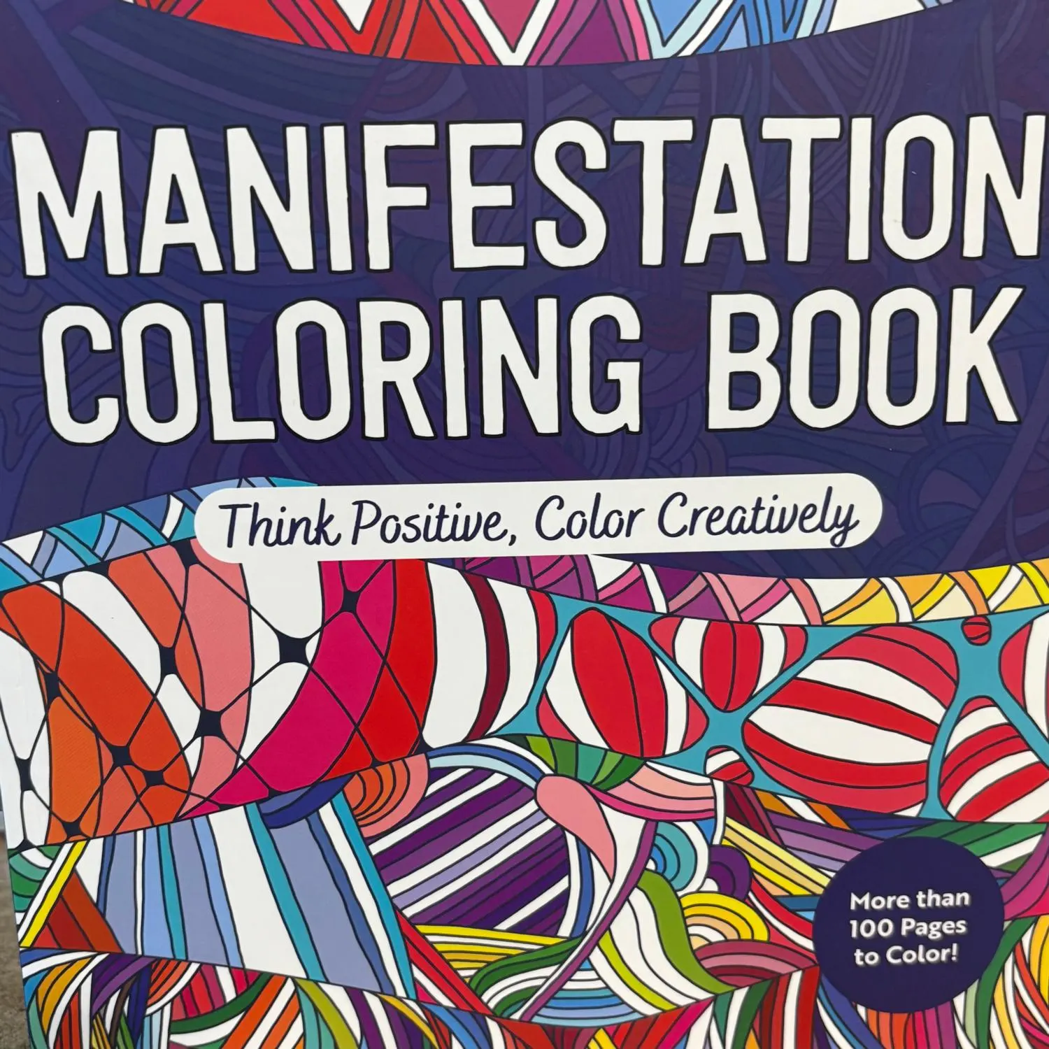Manifestation Coloring Book by Gift Solutions | Serious Puzzles