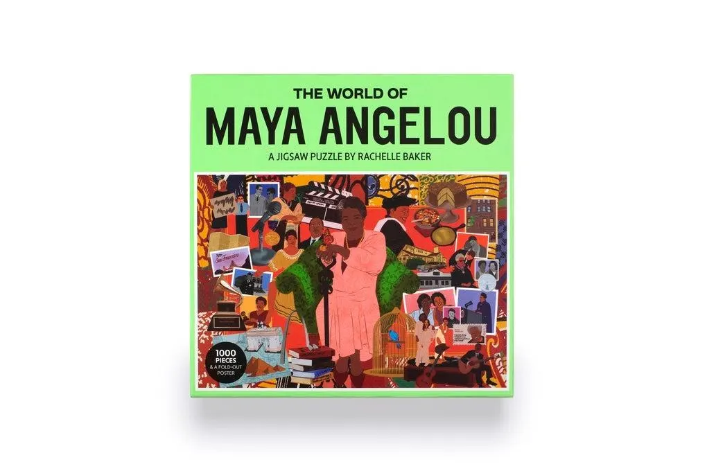 The World of Maya Angelou by Laurence King | Serious Puzzles