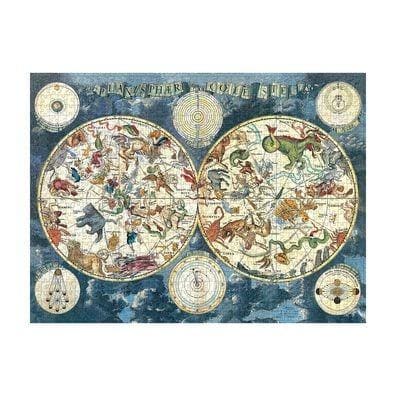 Early Cartog Celestial Planisphere - 1000 Piece Jigsaw Puzzle by ...