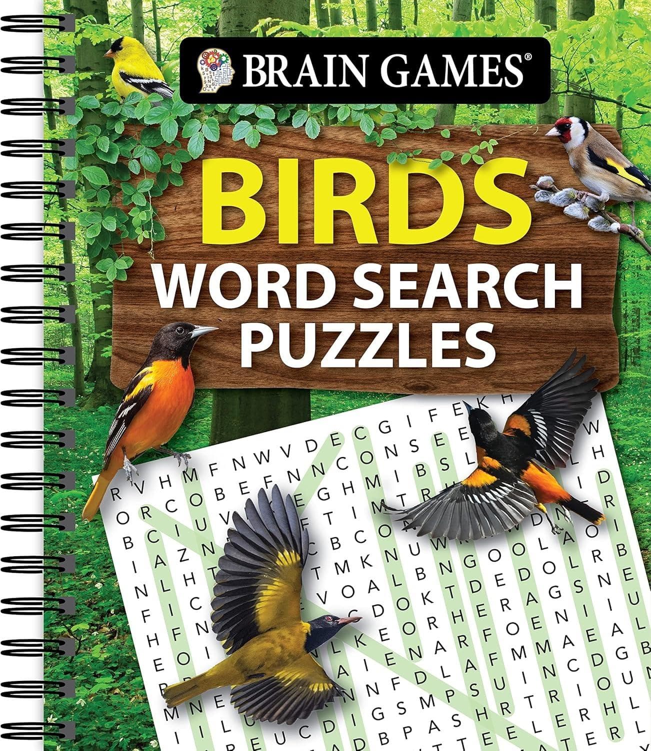Brain Games - Birds Word Search Puzzles by Gift Solutions | Serious Puzzles