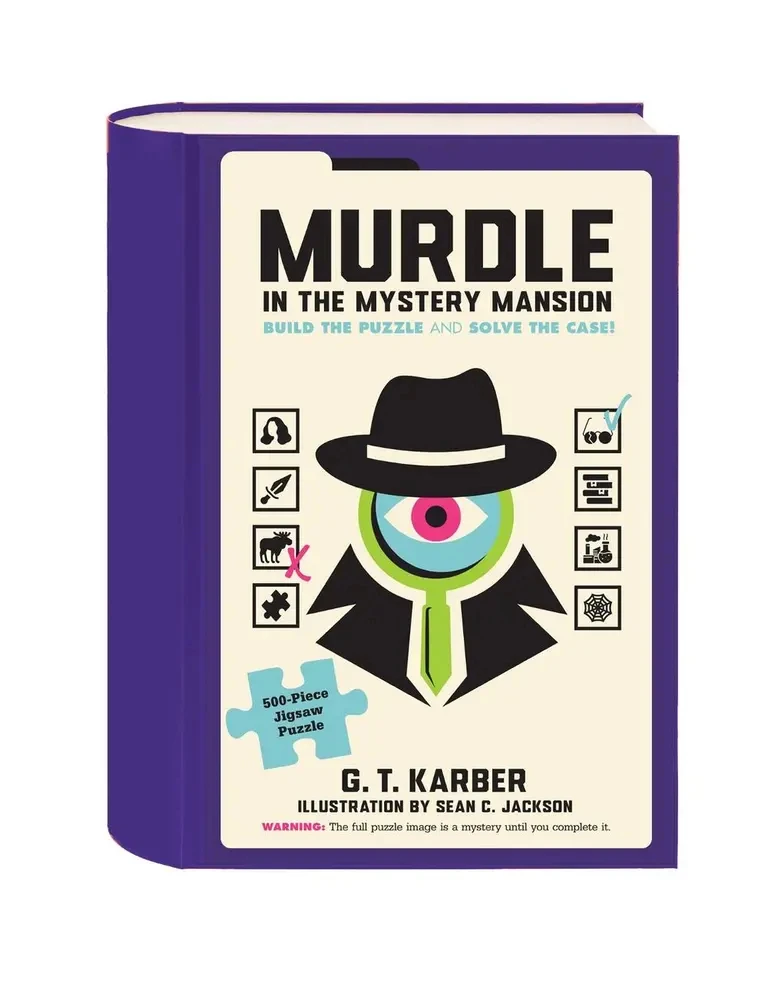 Murdle in the Mystery Mansion - 500 Piece Jigsaw Puzzle by Hardie Grant ...