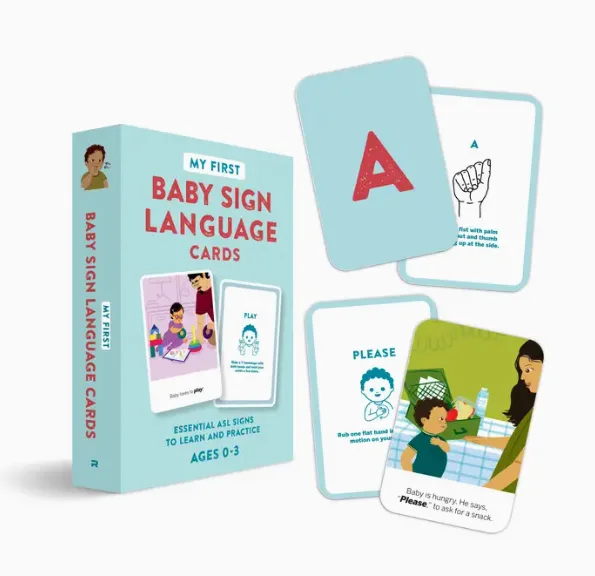 My First Baby Sign Language Flash Cards by Gift Solutions | Serious Puzzles
