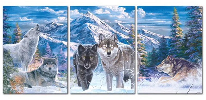 Wolf Mountain - Scratch and Dent - 500 Piece Jigsaw Puzzle by RoseArt ...