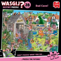 Wasgij Destiny 28: Dad Cave! - 1000 Piece Jigsaw Puzzle by Jumbo ...